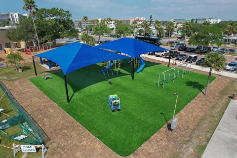 Modern Playground Sail Shades with Long-Lasting Canopies - Creative ...